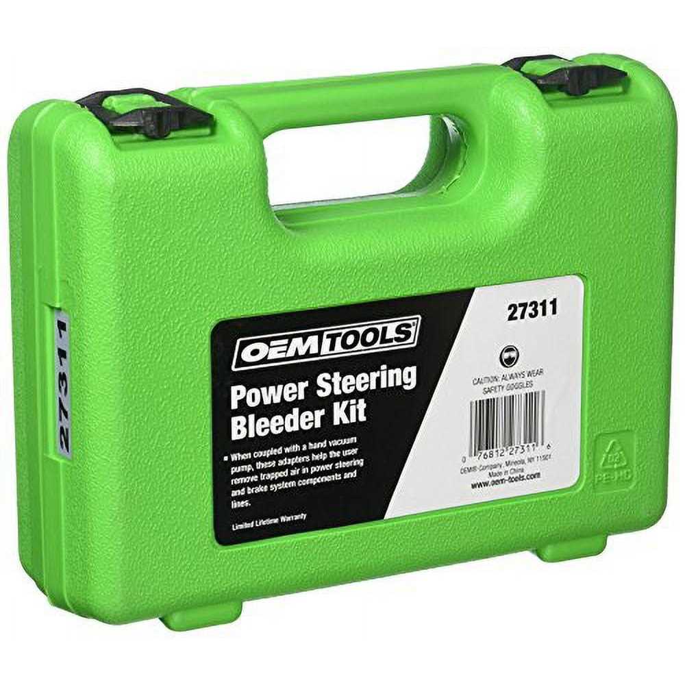 OEMTOOLS Power Steer Bleeder Kit 27311 - Hardware&Tools Online Store