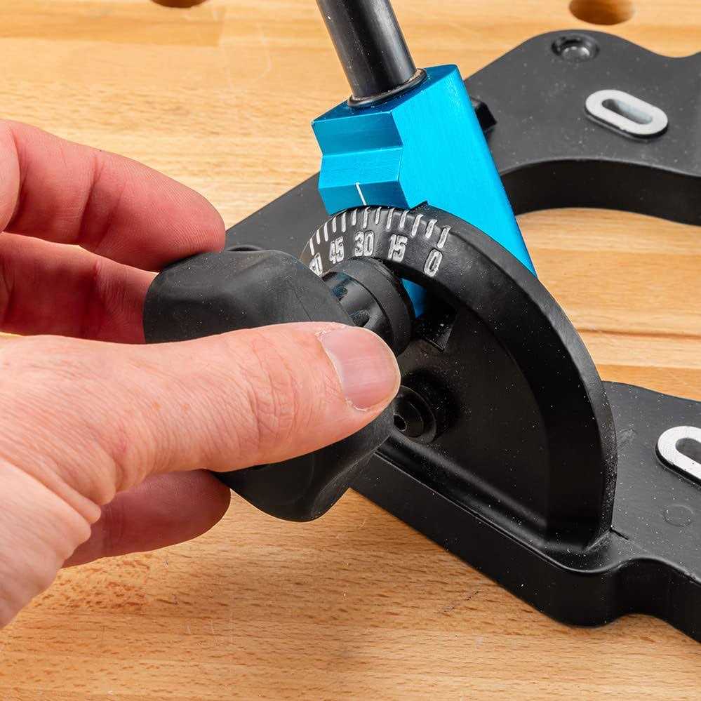 Rockler Drill Guide w/Chuck Key Full-Size Drill Press Accessories for ...